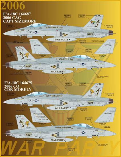MODELIMEX Online Shop | 1/48 F/A-18A+/C HORNET_VFA-87, CVW-8 | váš ...