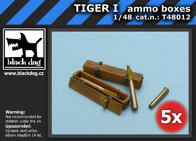 MODELIMEX Online Shop | 1/48 TIGER I ammo boxes | váš spolehlivý ...