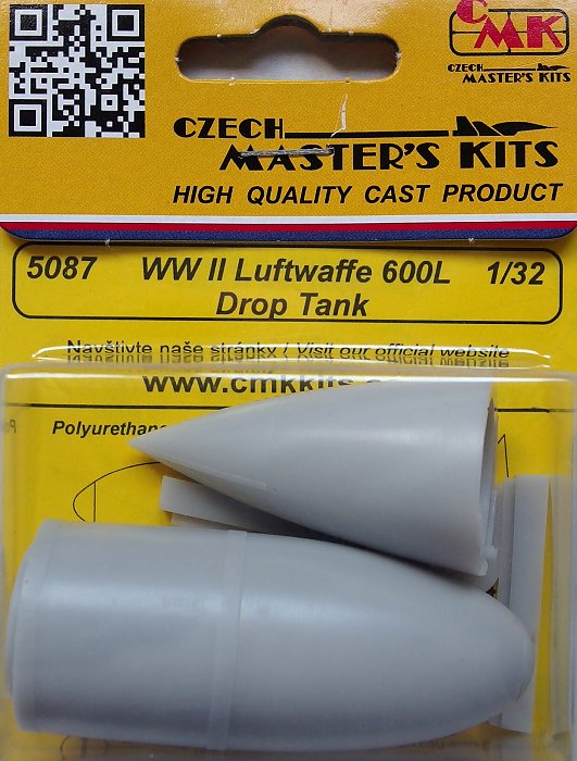 MODELIMEX Online Shop | 1/32 Luftwaffe WWII Drop Tank 600 L | váš ...