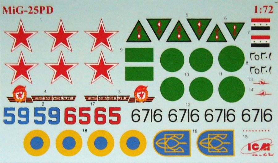 MODELIMEX Online Shop | 1/72 Mig-25PD Soviet Heavy Interceptor Fighter ...