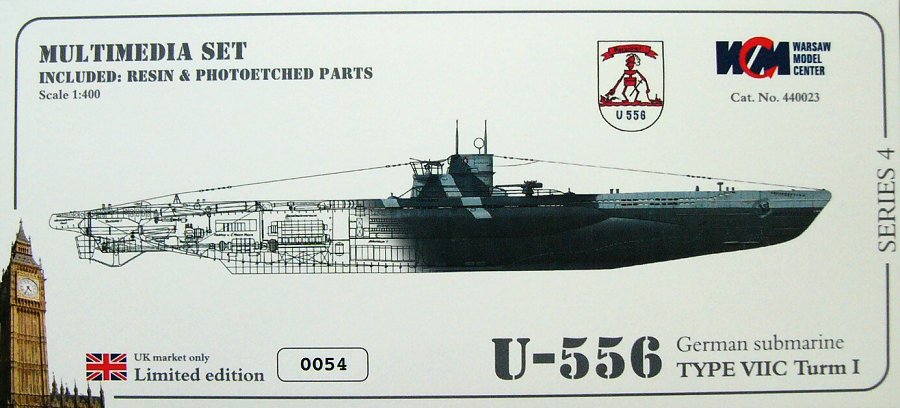 MODELIMEX Online Shop | 1/400 U 556 U-boot type VIIC TI | váš ...