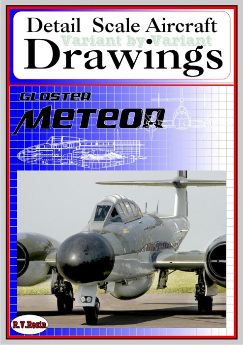 MODELIMEX Online Shop | Drawings for Gloster Meteor (scale 1/72) | váš ...